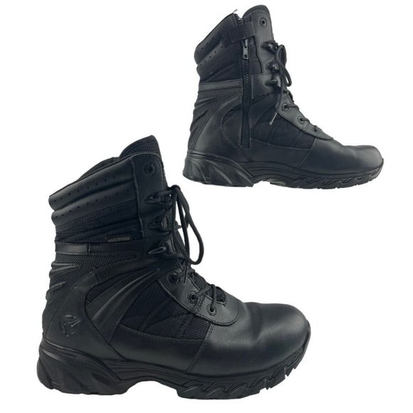 TACTICAL PERFORMANCE | Shoes | Mens Tactical Performance Black Leather ...